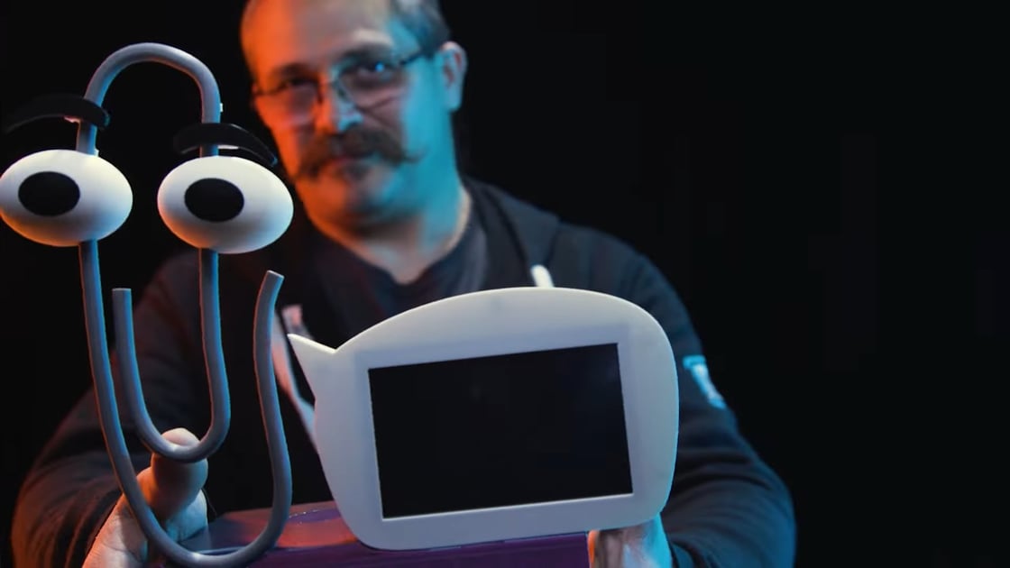 Clippy's Back – 3D Printed and Powered by ChatGPT | All3DP