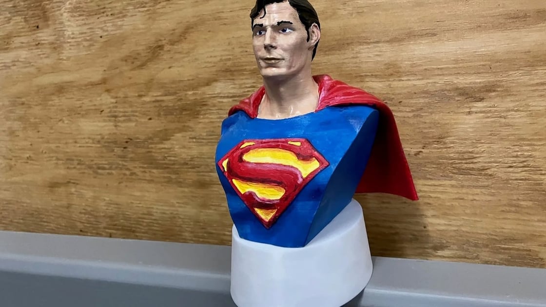 Superman 3D Print: 10 Fantastic STL Files | All3DP