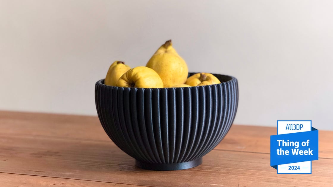 Add a Touch of Modern Simplicity with This 3D Printed Bowl | All3DP