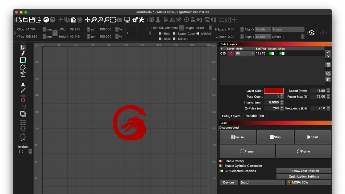 LightBurn 2.0 Public Release Candidate is Live | All3DP