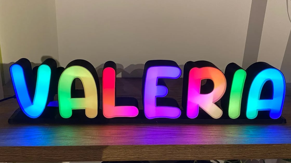 3D Printed Name: Great Designs to Customize | All3DP