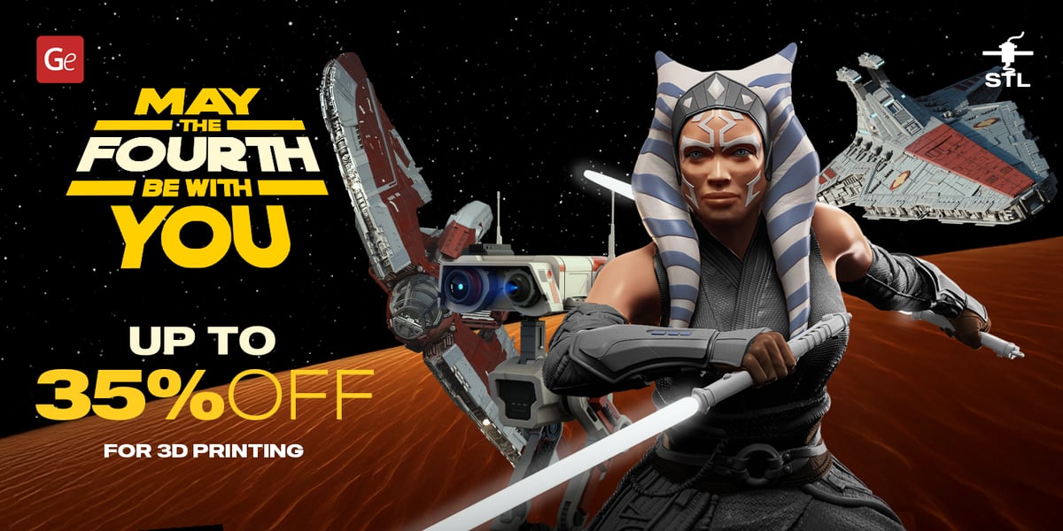 Celebrate 'Star Wars Day' With Discounted Premium STLs | All3DP