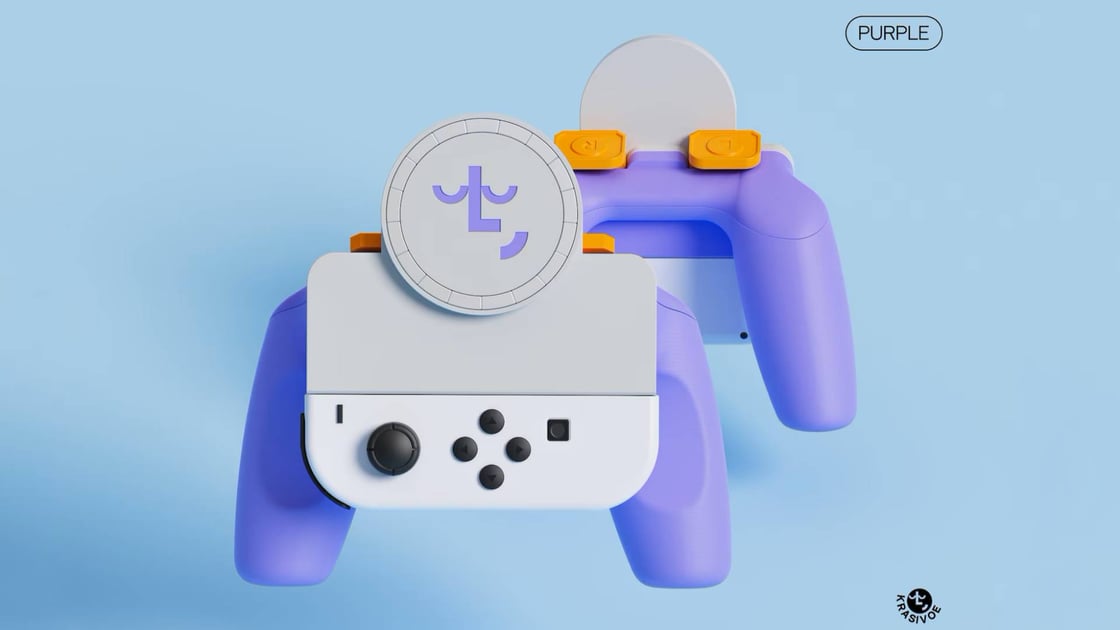 The Retro Grip Is a Joy-Con-Powered Upgrade for Your Mobile Gaming | All3DP