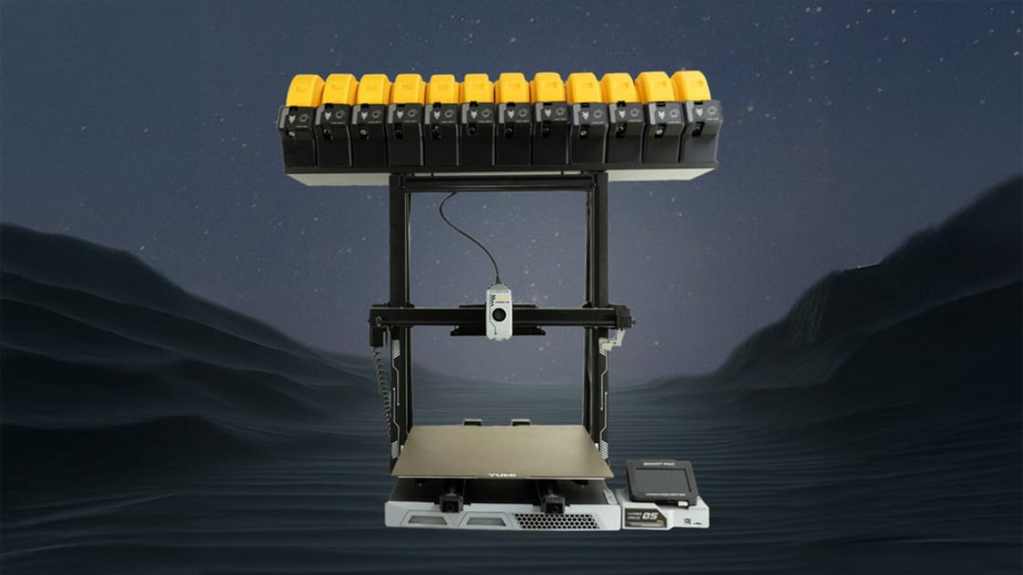 This Affordable 12-Color 3D Printer Achieved its Kickstarter Goal in 2 ...