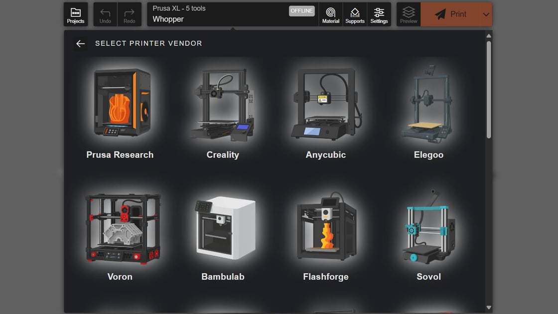 Prusas EasyPrint App sendet jetzt Aufträge an Nicht-Prusa-Drucker… außer an Bambu Labs Maschinen ...