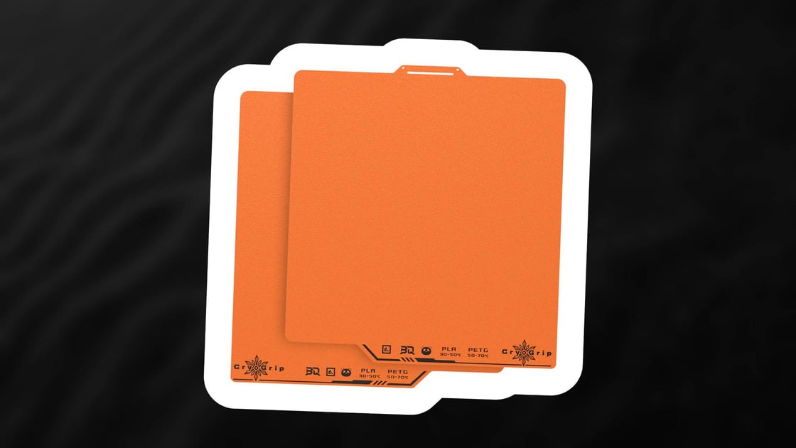 Biqu Drops a Pumpkin Color Build Plate for Bambu Lab Printers, Just In ...