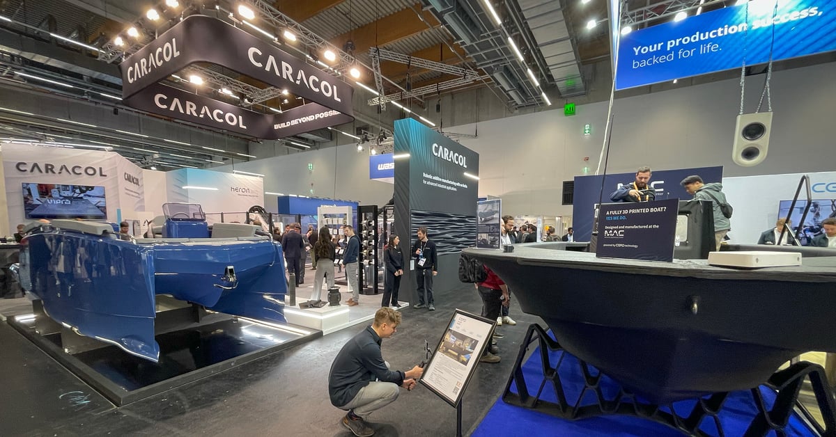 CEAD & Caracol Show Off 3D Printed Boats at Formnext 2025 | All3DP Pro