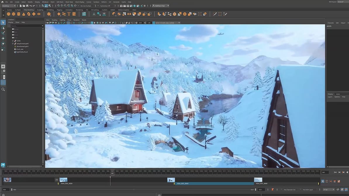 Autodesk Maya 2014 Logo R&D] Feeling Winded…