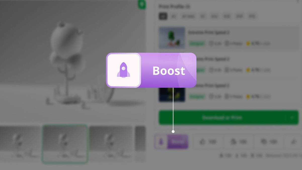 MakerWorld Introduces Boosts to Tackle Unfair Popularity-Based Points System | All3DP