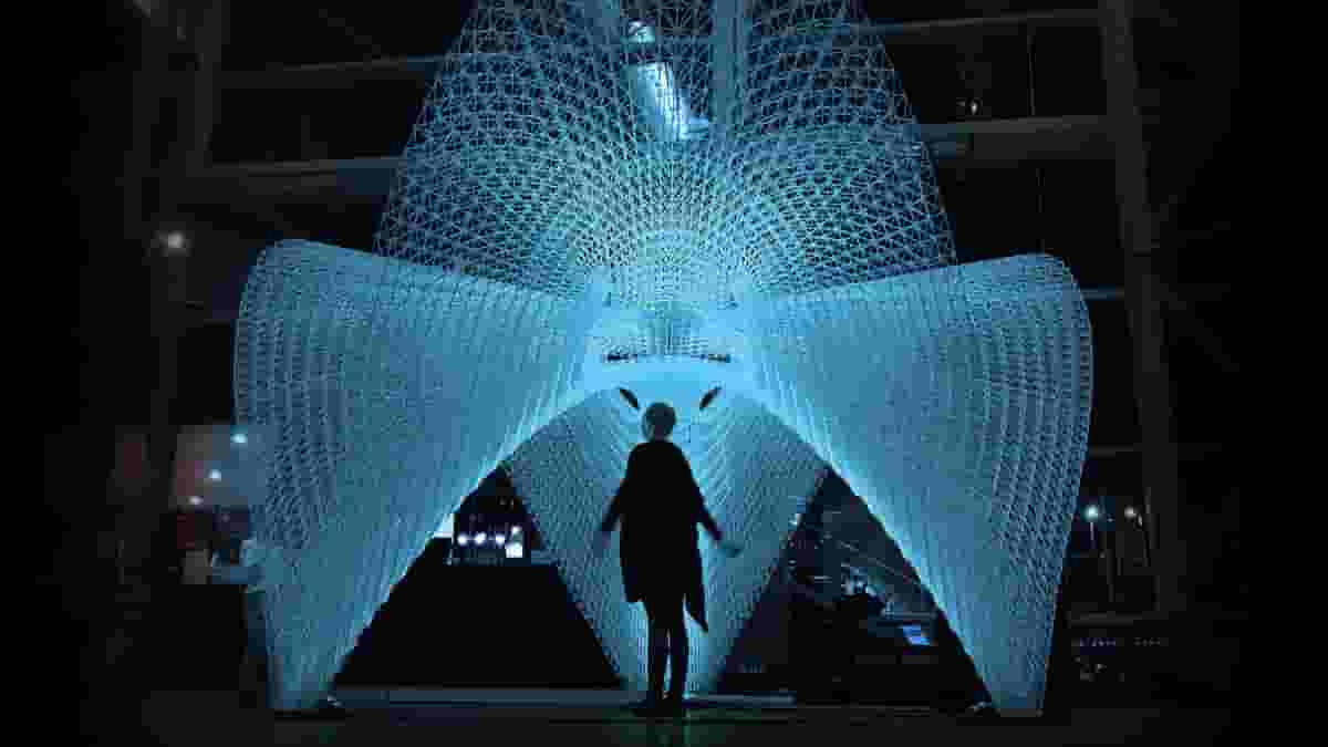 Artificially Intelligent 3D Printer Creates "Daedalus Pavilion" | All3DP