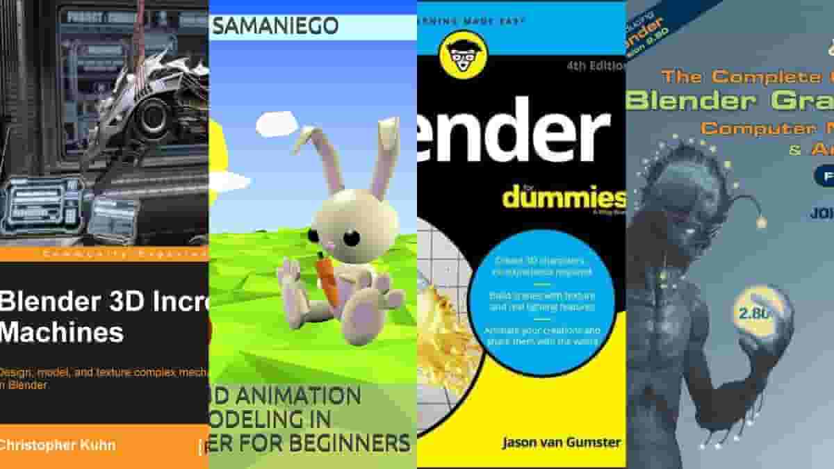 Blender Books: An Overview | All3DP