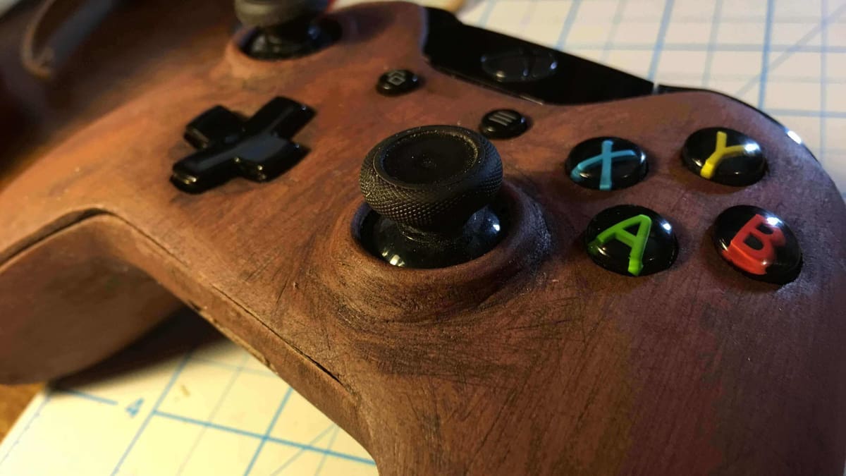 steam controller backplate 3d print