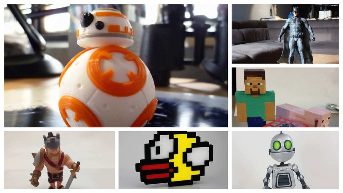 10 Most Amazing Video Game Characters to 3D Print | All3DP