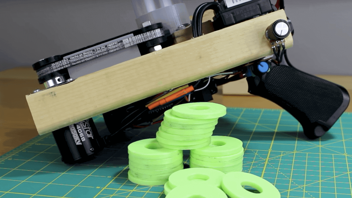 YouTuber Creates 3D Printed Homemade Disc Shooter | All3DP