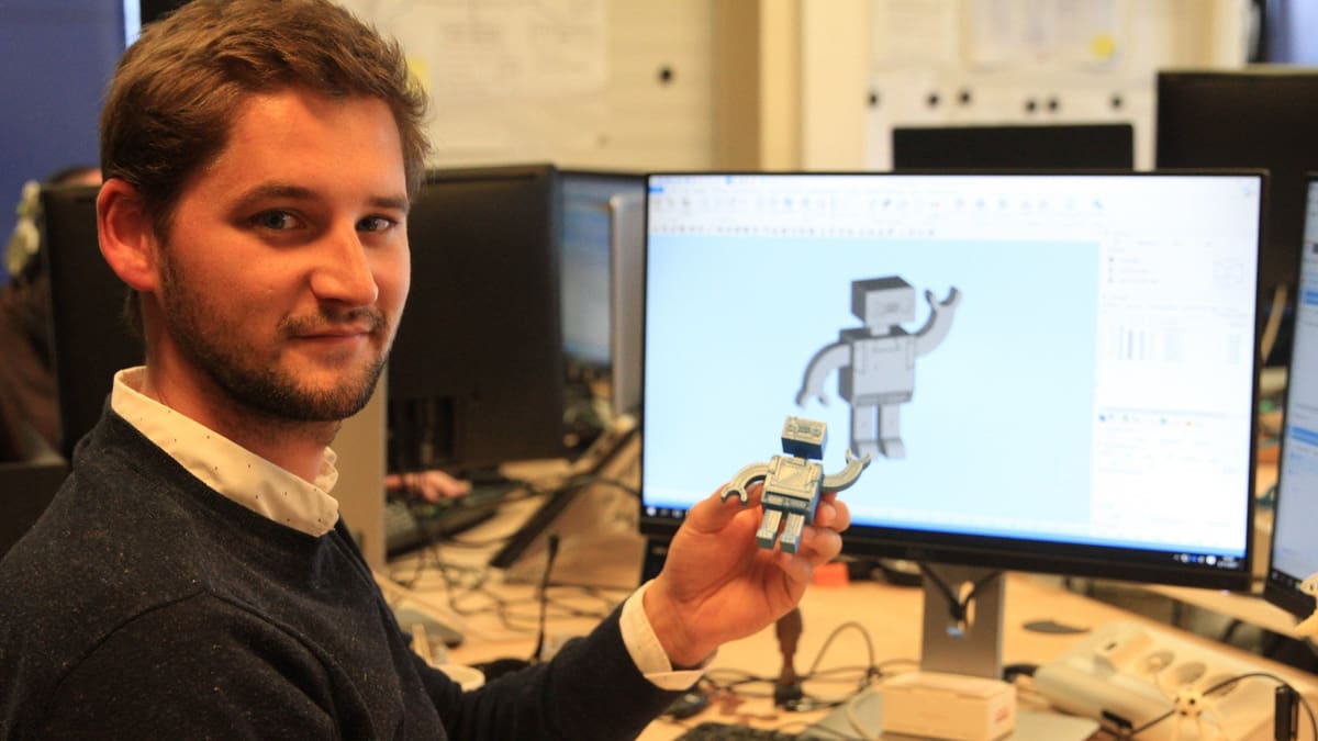 Materialise Presents 3D Printed Modular Toy Robot | All3DP