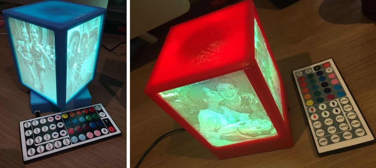 [Project] 3D Print a Rotating Lithophane Box | All3DP