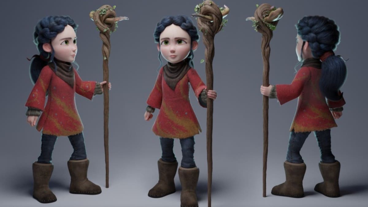 fall animation blender