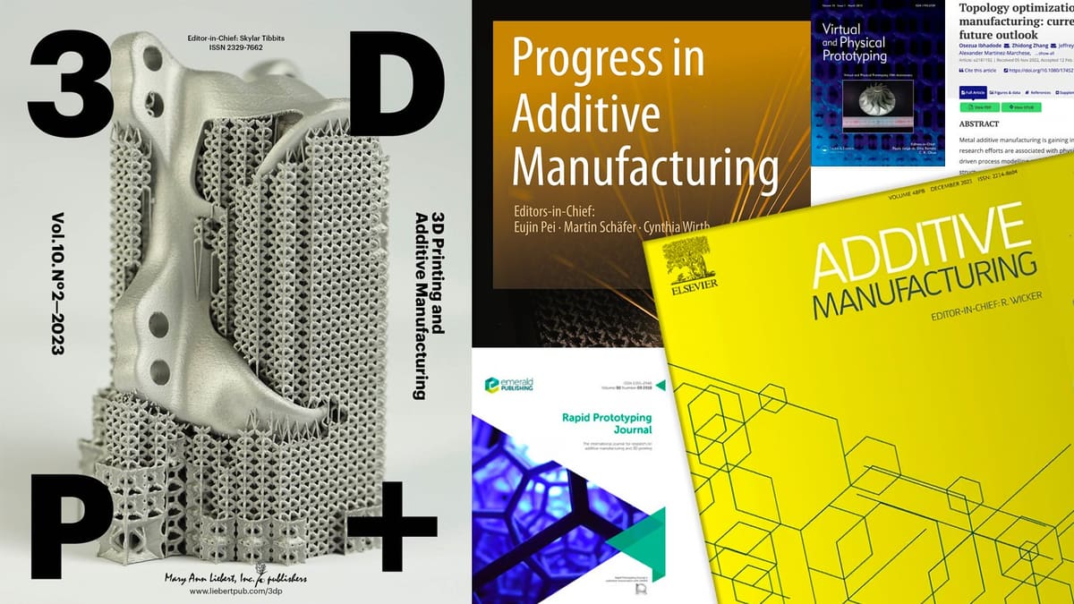 10 Most Important Additive Manufacturing Journals | All3DP Pro