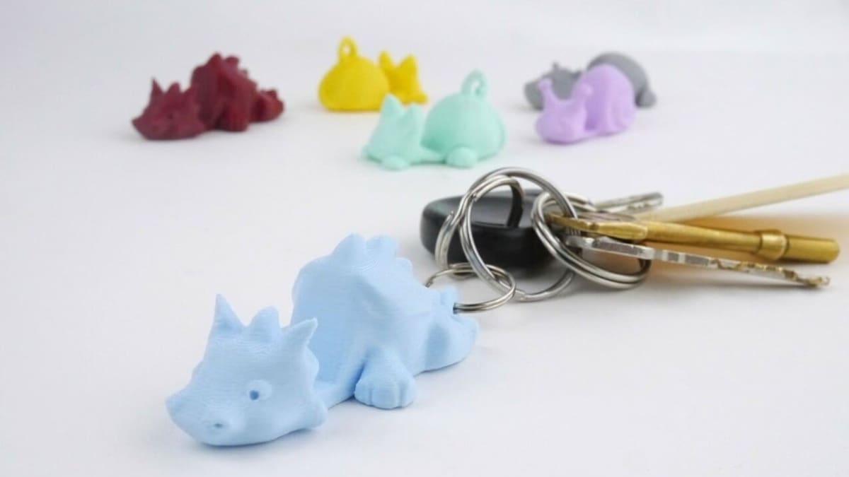 3D Printed Keychain: 25 Best Keyrings to 3D Print | All3DP