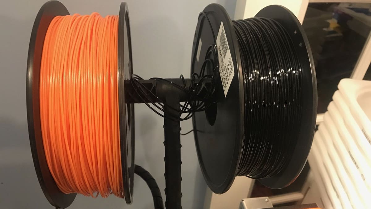 tangled 3d printer filament