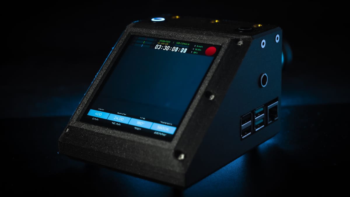 CinePI is an Open-Source Cinema Camera Built with Raspberry Pi | All3DP