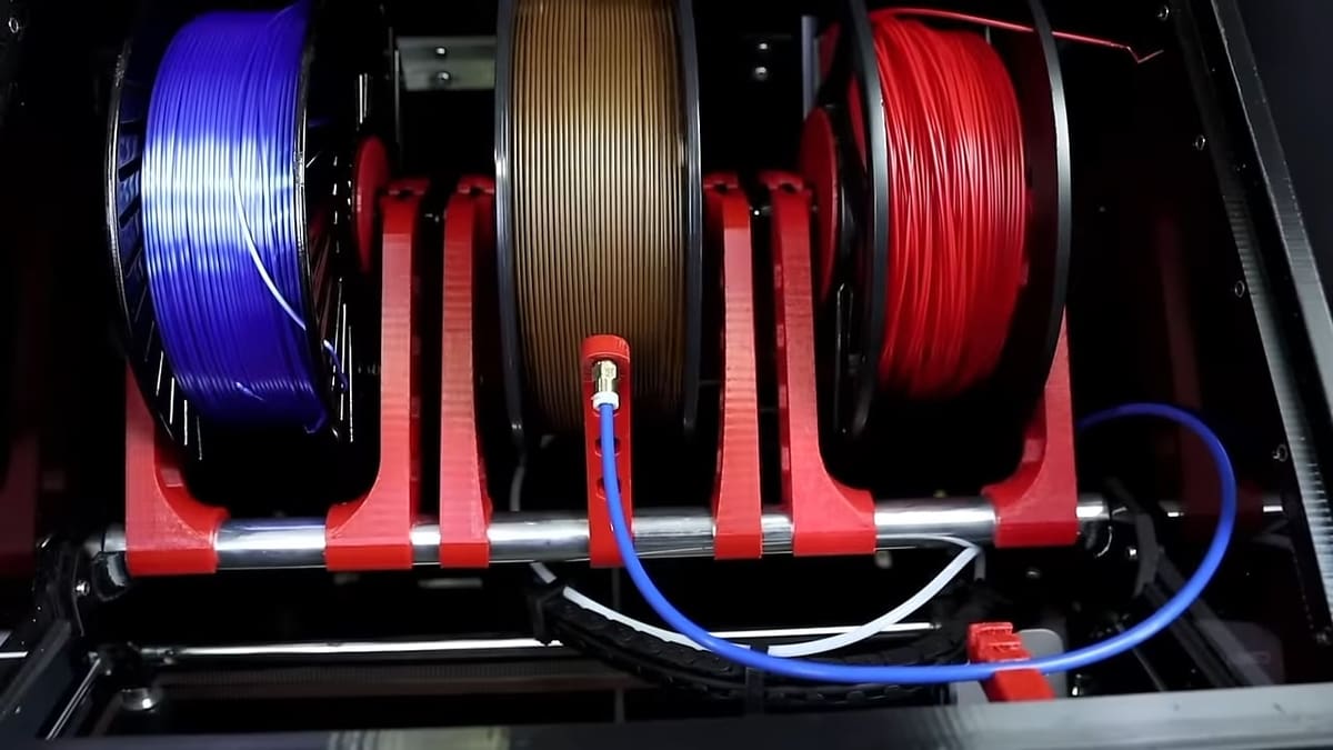 This Mod Brings a 'Multi-Filament System' to the Creality K1 Max | All3DP