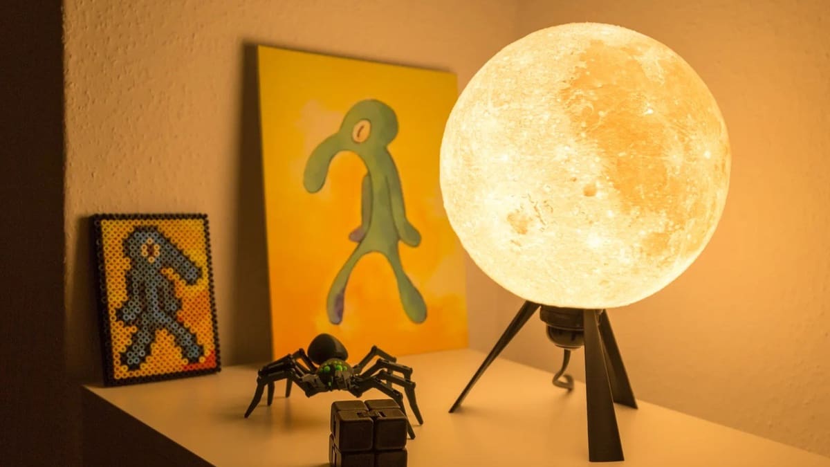 3d printed table lamp