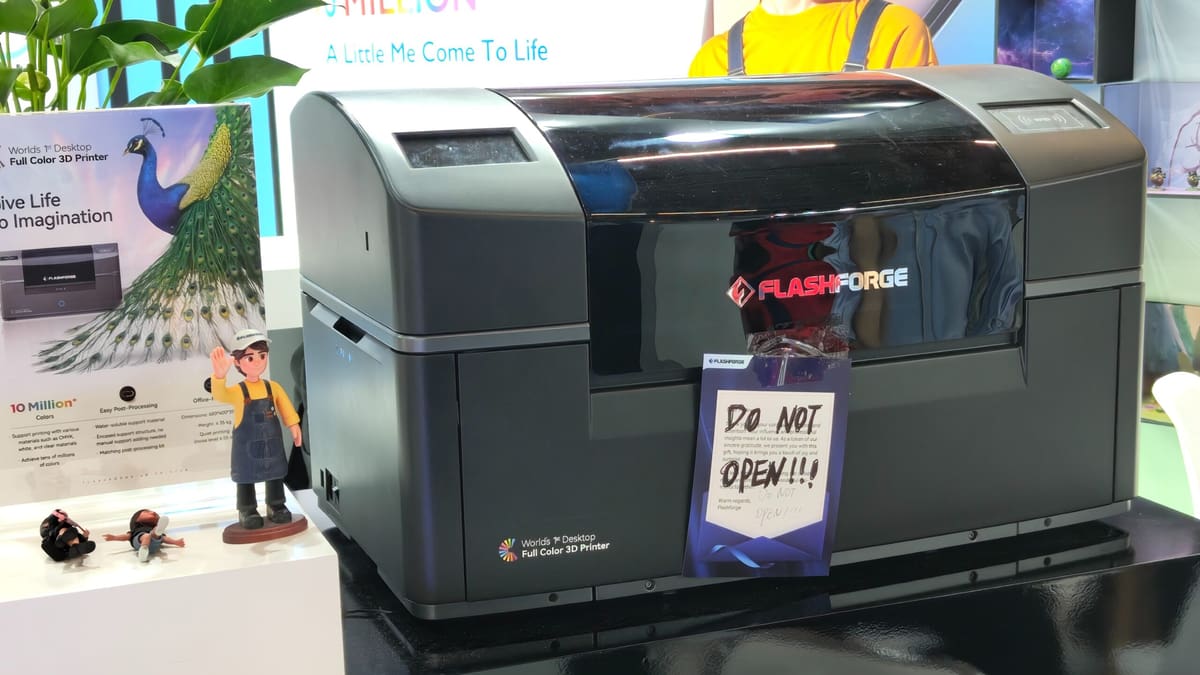 Flashforge Aiming to Launch 'World’s First Desktop Full Color 3D ...