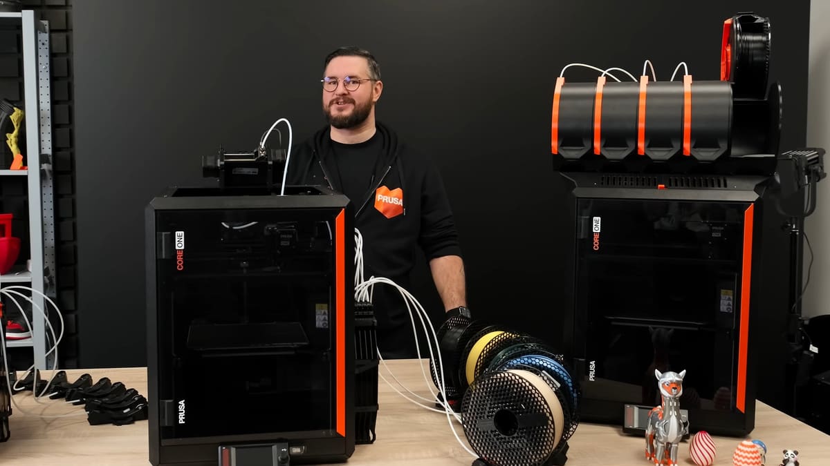 The Core One MMU3 is 'Imminent', Says Prusa, 'Next-Gen' Model to Follow ...