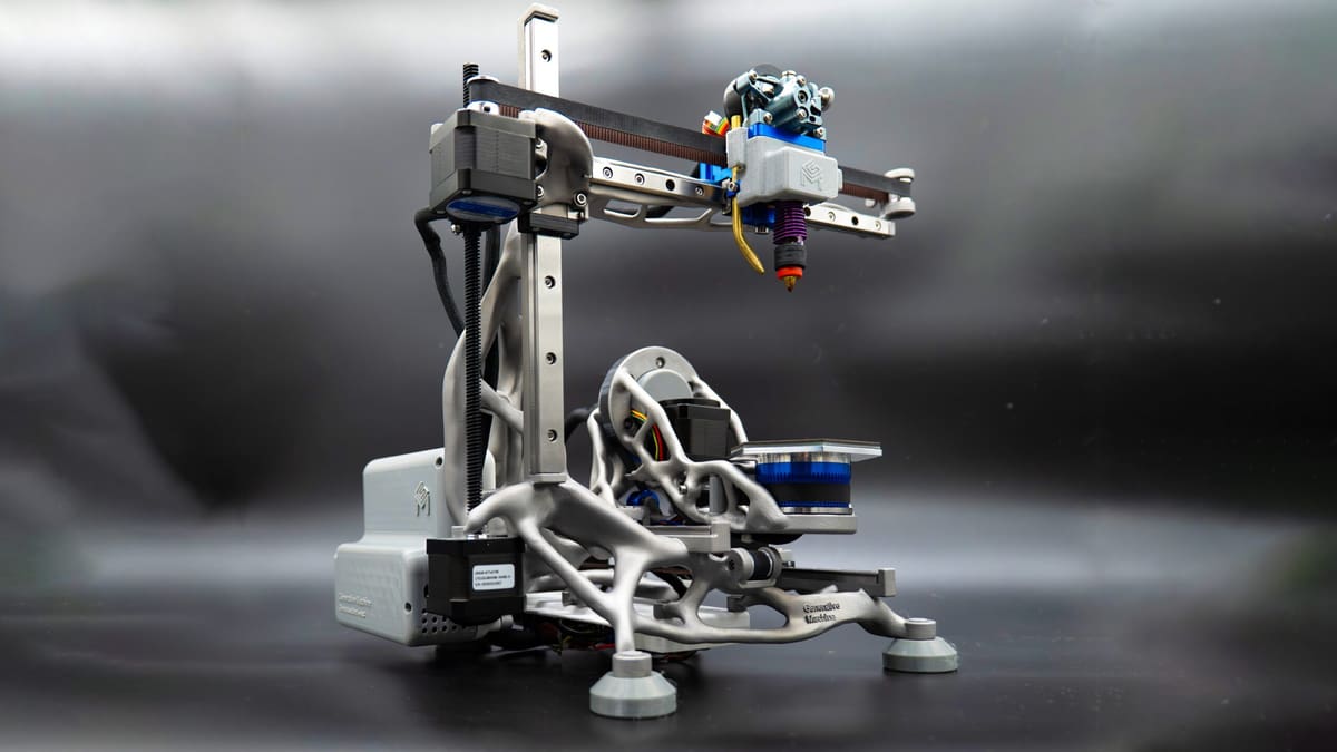 Una nueva impresora 3D de 5 ejes con diseño generativo, compacta y ...