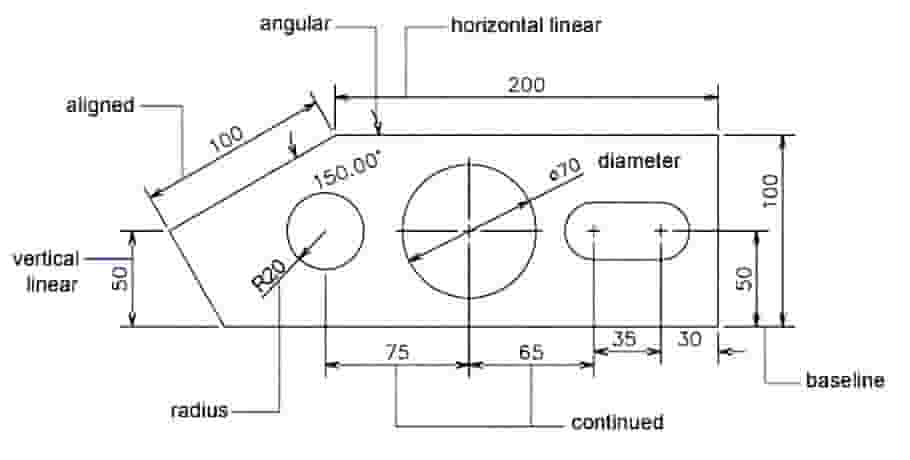 Cool Autocad Drawings With Dimensions Autocad 2D Drawing Furniture
