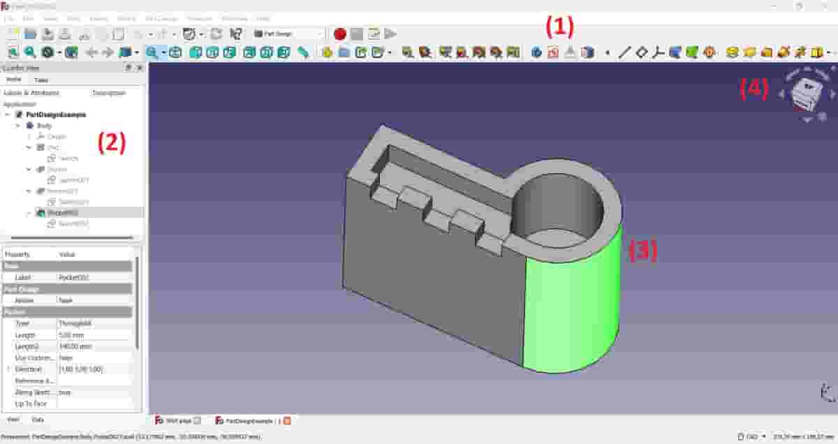 how to draw ellipse in freecad