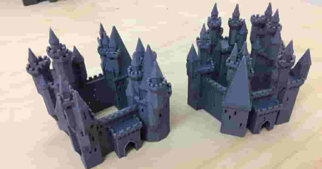 Medieval Castle 3d Printed