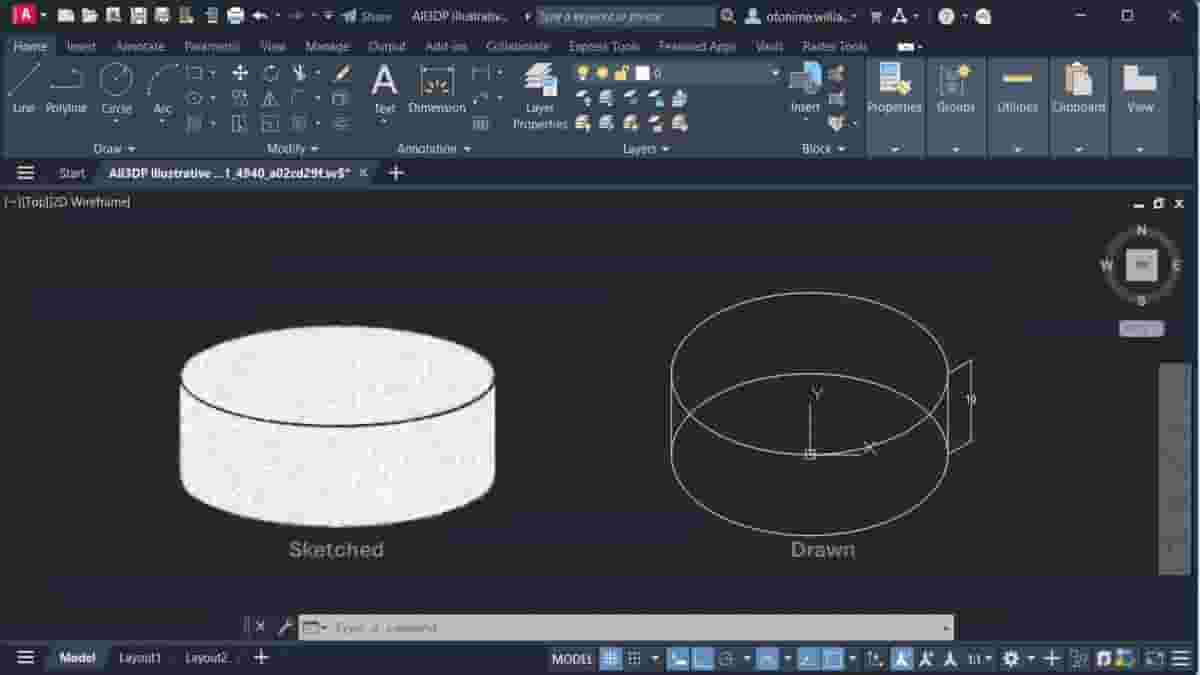 autocad how to make everything z 0