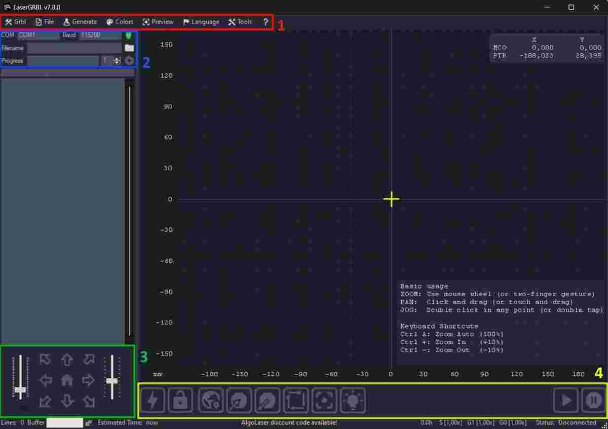 Lasergrbl Tutorial LaserGRBL VS. LightBurn – P3D