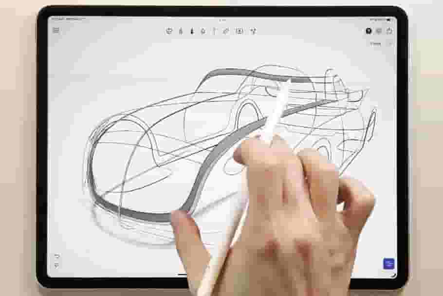 how to draw 3d shapes on ipad