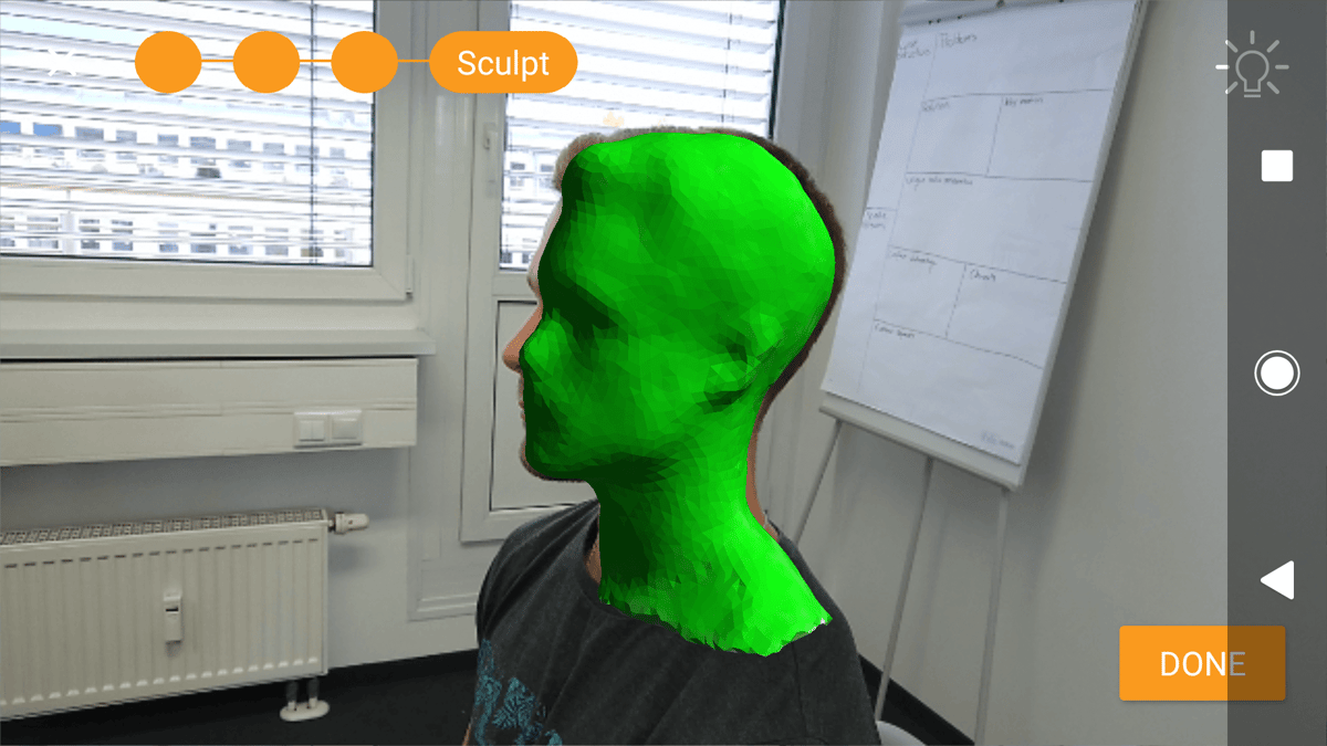 sony 3d scanner