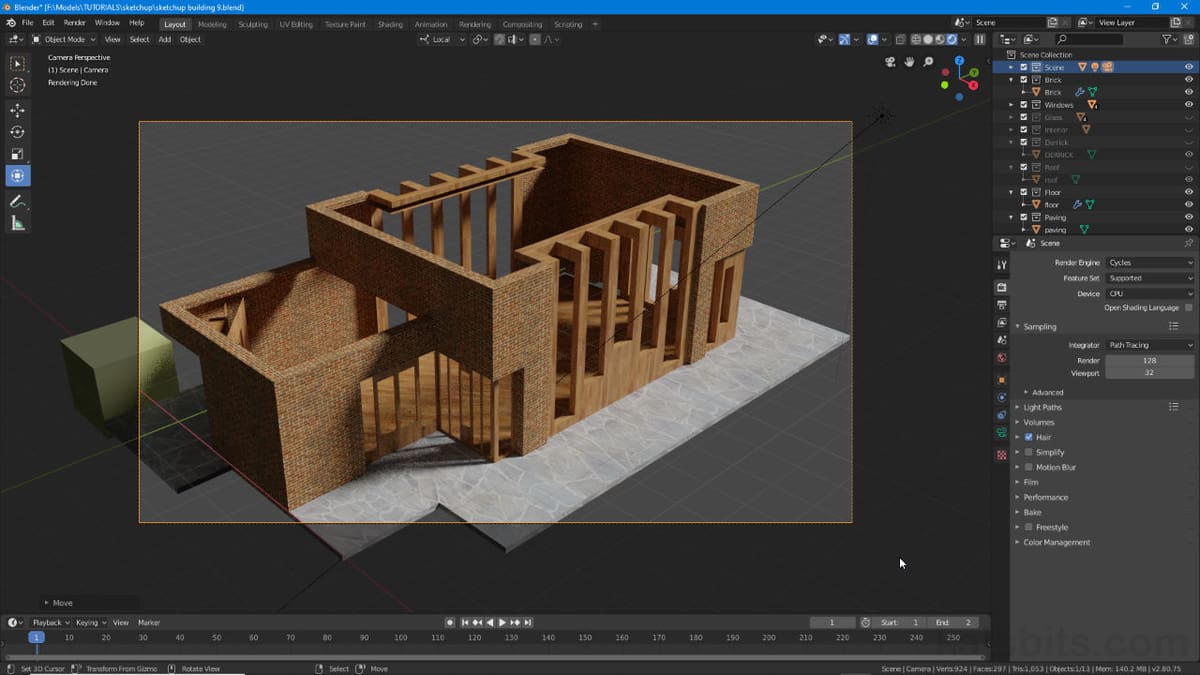 blender render shortcut