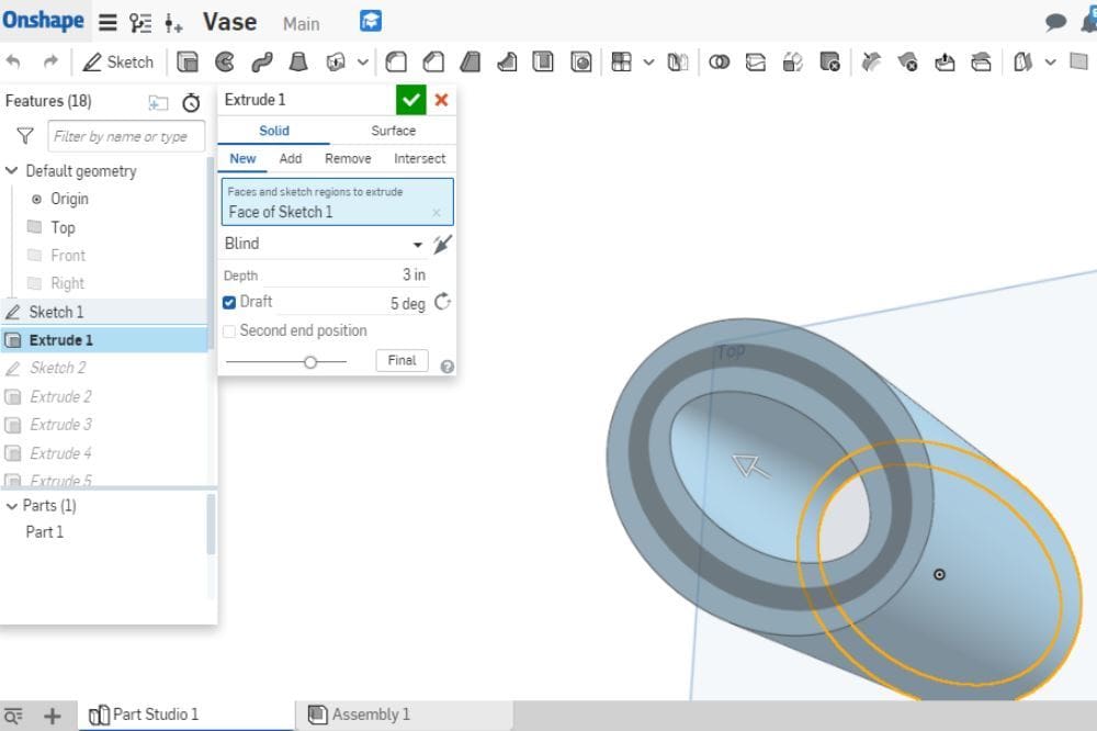 construction geometry onshape