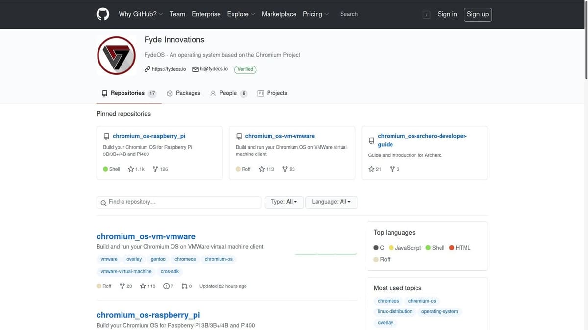 chromium os raspberry pi