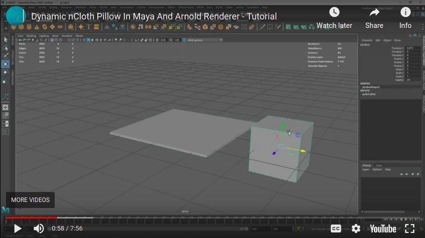 autodesk maya tutorials