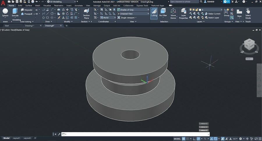 autocad design centre command