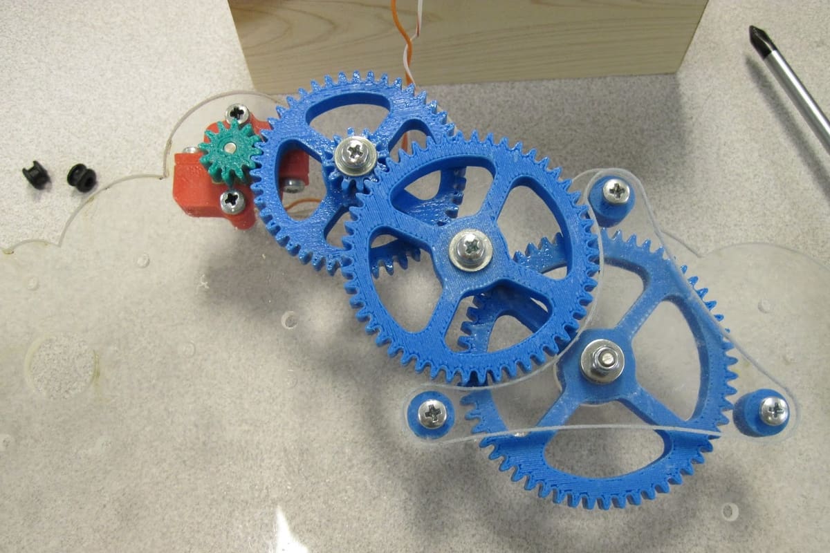3d printed cogs