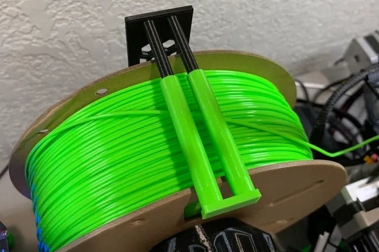 tangled 3d printer filament