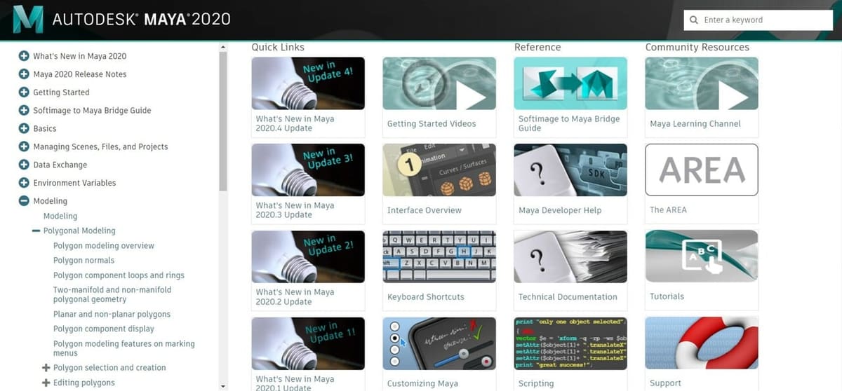 autodesk maya features