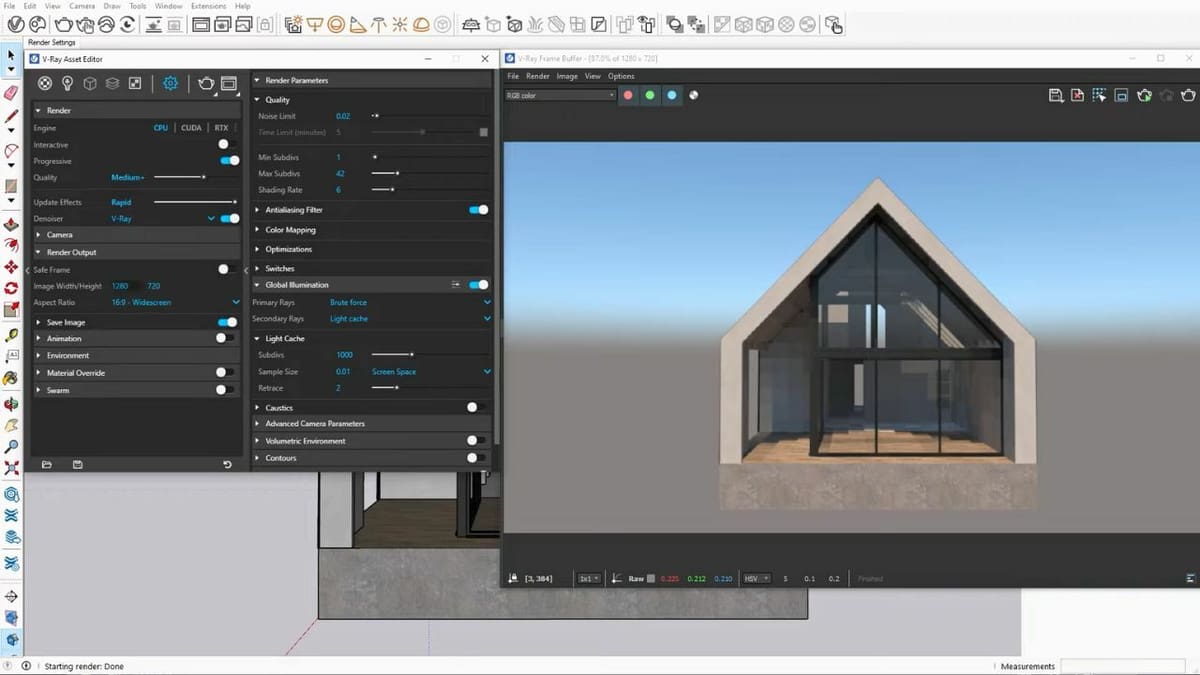 batch render vray sketchup