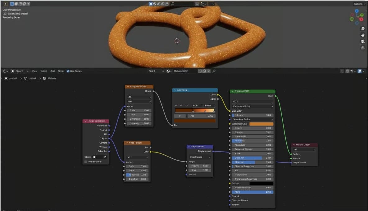 random textures blender