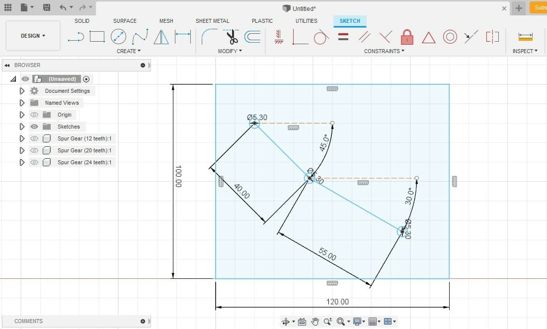 simple gearbox solidworks