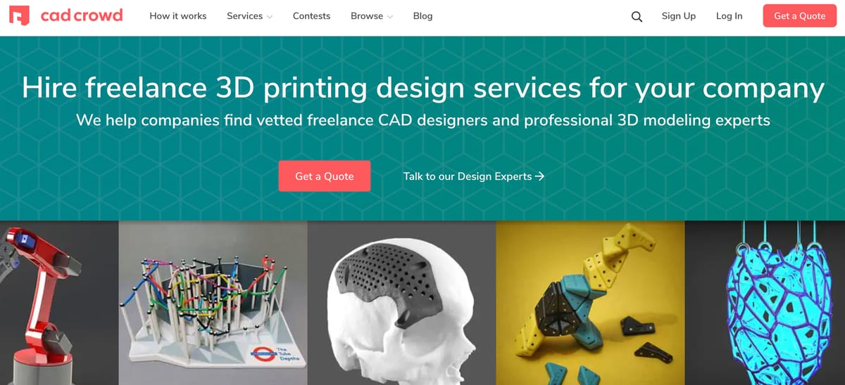 3d printing design services