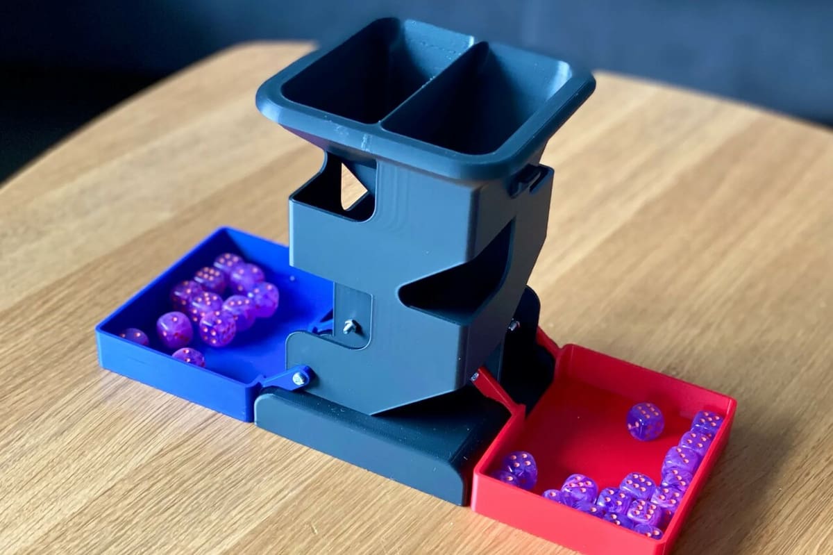 tensegrity dice tower